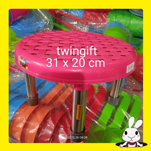 Jual kursi bangku jongkok, kuat dan tebal, kaki stainless steel ...