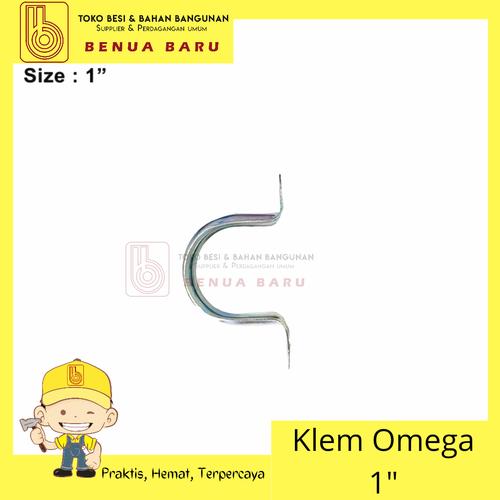 Jual Klem Omega 1" / Klem Pipa 1" / Klem embok 1" / Saddle Clamp 1 ...