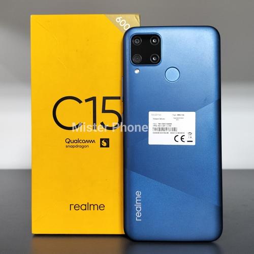 Jual Realme C15 3/64 gb Garansi Resmi Indonesia Original Second - Unit ...