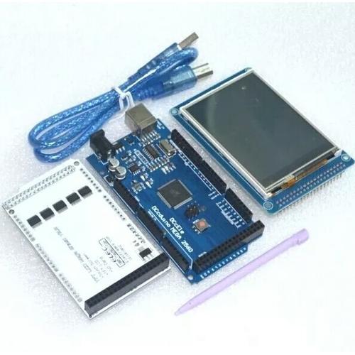 Jual Arduinoo Mega2560 + LCD 3.2" Touchscreen + LCD Shield + Kabel data ...