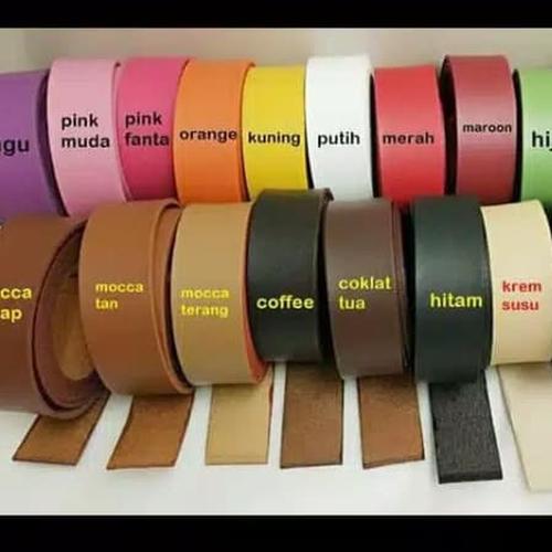 Jual Tali Tas Kulit Sapi Asli Polosan Murah / Strap Bag uk 4 x 120 cm ...