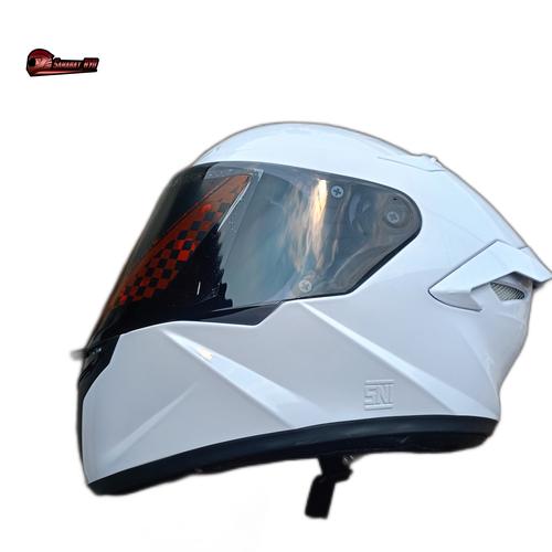 Promo Helm TT COURSE KBR full face paket ganteng spoiler ttc BISA COD ...