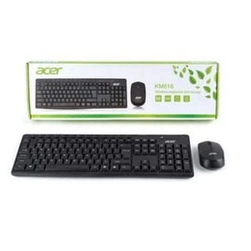 Jual KEYBOARD + MOUSE WIRELESS ACER KM616 - Kota Medan - Tokosinarjaya12 | Tokopedia