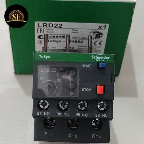 Jual Overload / Thermal Overload / LRD22 Schneider LRD 22 (16a-24a ...