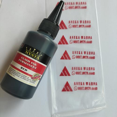Jual tinta permanent flash semua media - Hitam, 100 mili - Kab ...