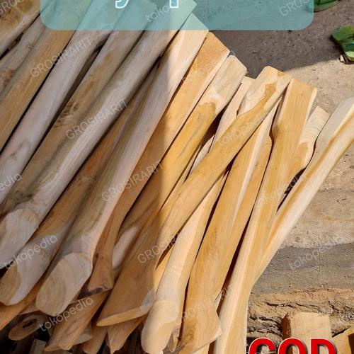Jual gagang cangkul kayu jati asli kayu tua doran pacul panjang - Kab ...
