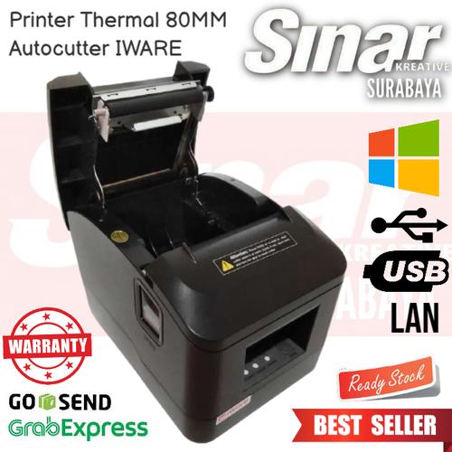 Jual PRINTER THERMAL AUTOCUTTER 80MM IWARE D260UL USB LAN (ORIGINAL ...