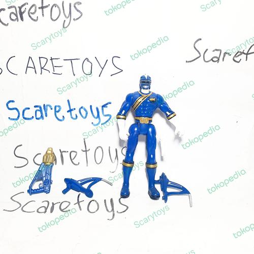 Jual Power Rangers wild force blue ranger biru sentai gaoranger gao ...