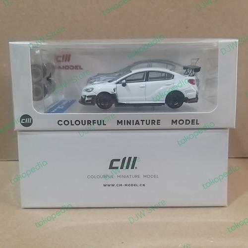 Jual CM Model 1/64 Subaru WRX STi Varis Wide Body Kit White - Kab ...