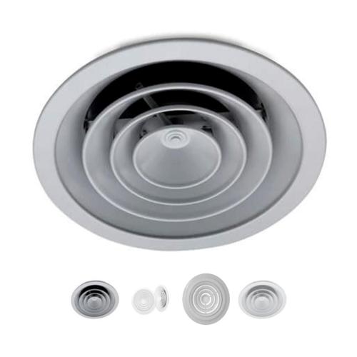 Jual DIFFUSER AC GRILL BULAT Sock 6" inch Grille Difuser PUTIH ...