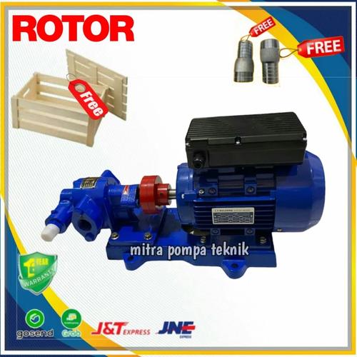Jual Gear Pump Rotor type RK 83.3 liter/menit 2.2 kw 3 phase/pompa oli ...
