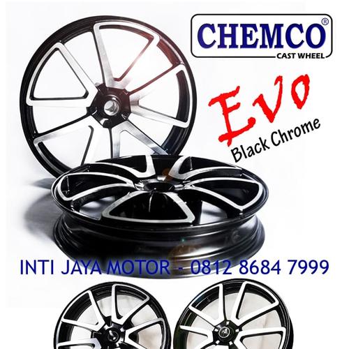 Jual Velg Chemco Evo Vario 125 Black Chrome - Jakarta Barat - VelgMotor ...