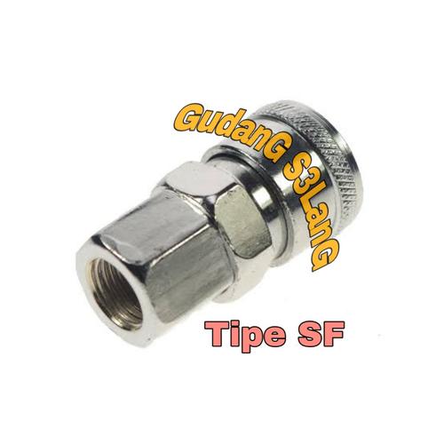 Jual Quick Coupler Female tipe SF 20 Sambungan Selang Kompresor Angin ...