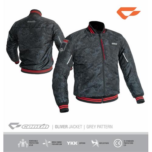 Jual Continmoto Jaket Motor Bomber Oliver - Black - S - Kota Cimahi ...