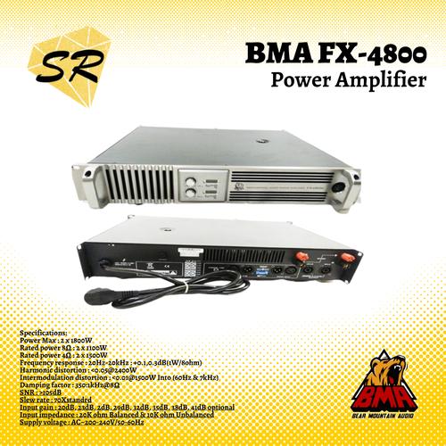 Promo Power Amplifier BMA FX-4800 - Jakarta Barat - Sinar Rejeki ...