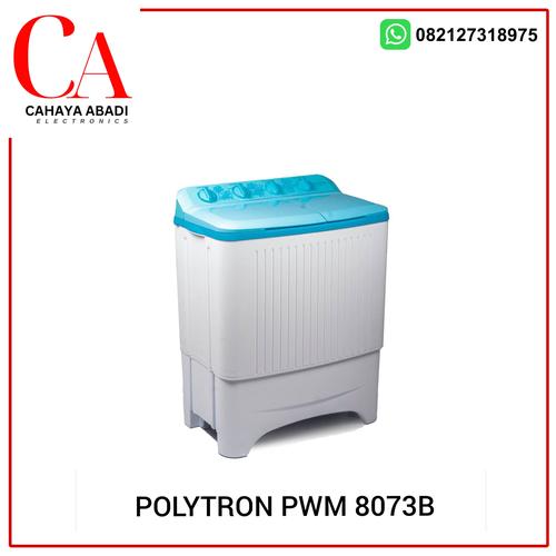 Jual MESIN CUCI POLYTRON 2 TABUNG 8 KG PWM 8073B PWM 8073 B TWIN TUB ...