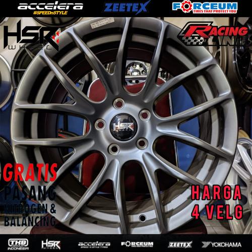 Jual Velg mobil Racing Hsr Oster R17 Innova Expander Rush Terios ...