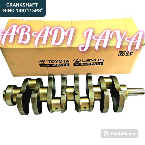 Jual CRANKSHAFT KER AS KRUK AS TOYOTA RINO 14B 115PS PS 115 ORIGINAL - Jakarta Utara - ABADI ...