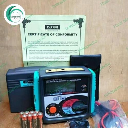 Jual Kyoritsu 3005A Megger Digital Insulation Continuity Tester Megger ...