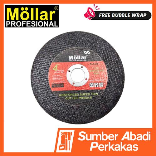 Jual MOLLAR Batu Potong Besi 4 Inch x 1,2 Mata Cutting Wheel Gerinda ...