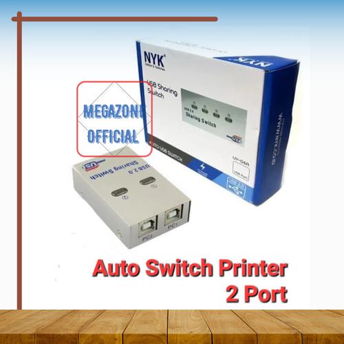Jual Switch printer usb 2.0 Splitter Printer 2 Port / 1 Printer 2 ...