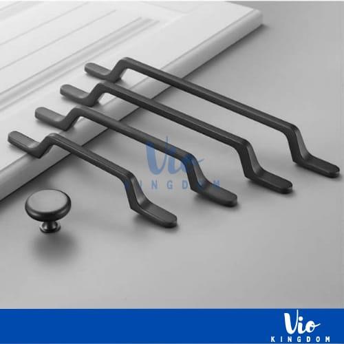 Jual Handle Lemari Claire Black 96 Tarikan Laci Pintu Kayu Minimalis ...