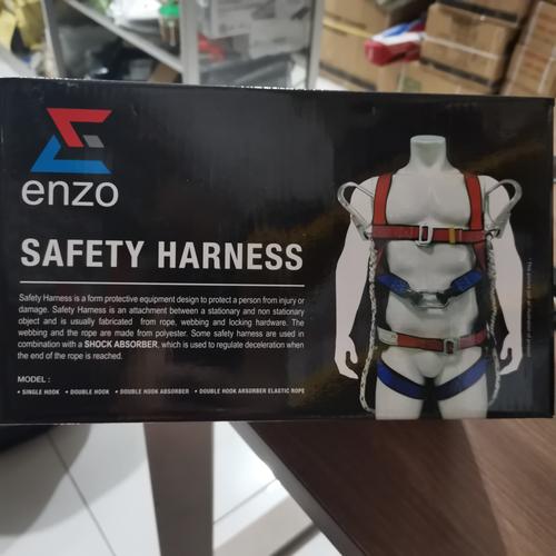 Jual Full Body harness double hook big ENZO tali rompi pengaman - Kota ...