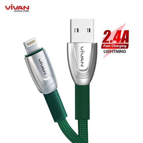 Promo Kabel Data iPhone - VIVAN BTK-L - 2.4A - 100CM - Garansi 1 Tahun ...