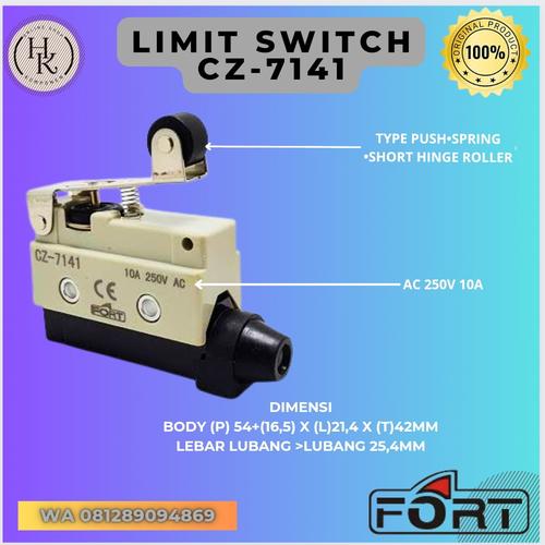 Jual DOOR SWITCH PANEL, LIMIT SWITCH CZ-7141 FORT - Jakarta Barat - HK KOMPONEN ONLINE SHOP ...