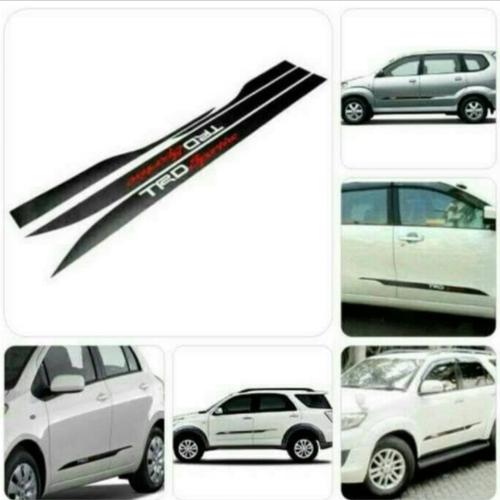 Jual Sticker Body TRD Sportivo All New Rush/Avanza/All New Fortuner ...