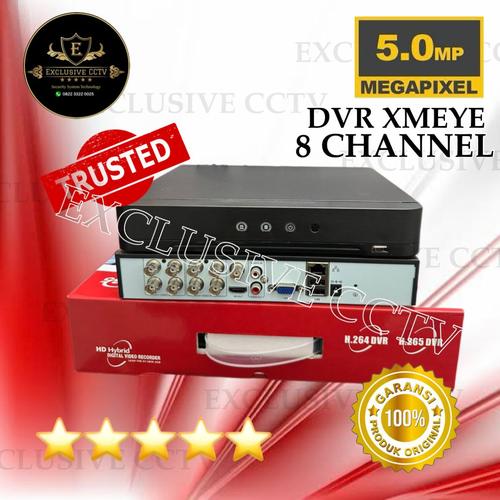 Jual Dvr 8ch xmeye 5mp 2560p Hybrid DvR 8 Channel Xmeye Turbo HD DVR ...