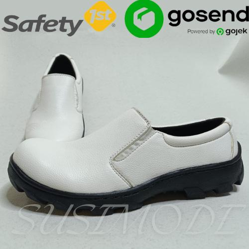 Promo Sepatu Safety Putih Pria dan Wanita buat Kerja PT dan ...