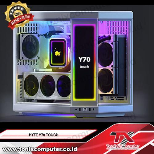 Promo HYTE Y70 TOUCH - MODERN AESTHETIC CASE | Casing PC Gaming | PC ...