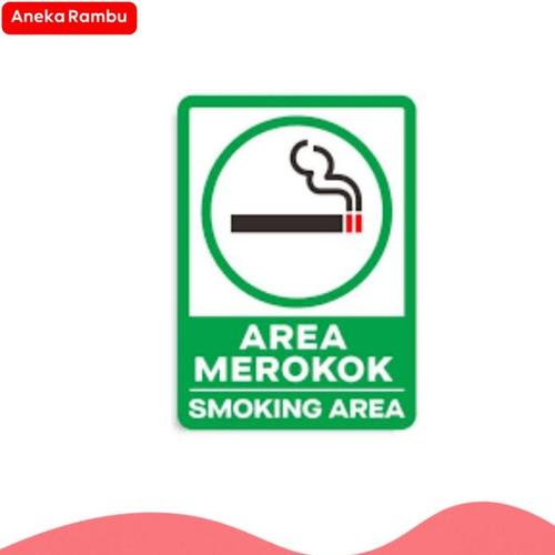 Jual Promo Custom. Rambu / Sign Dilarang Merokok (No Smoking) Murah ...