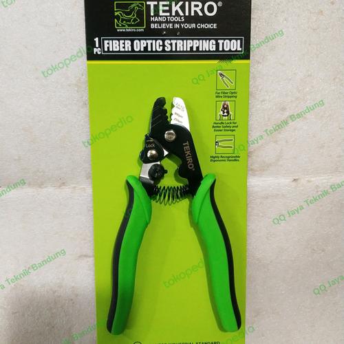 Jual FIBER OPTIC STRIPPING TOOL TEKIRO - Tang potong kabel fiber optik ...