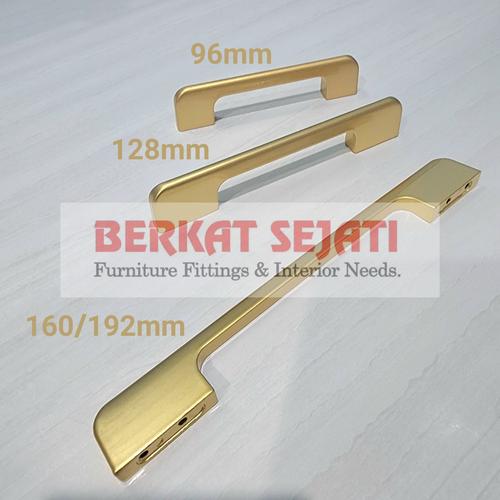 Jual Handle Tarikan Laci Lemari Kitchen Set Minimalis GOLD Emas 5187 ...