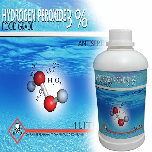Promo Hydrogen Peroxide H2O2 3% 1 Liter Food Grade - Kota Tangerang ...
