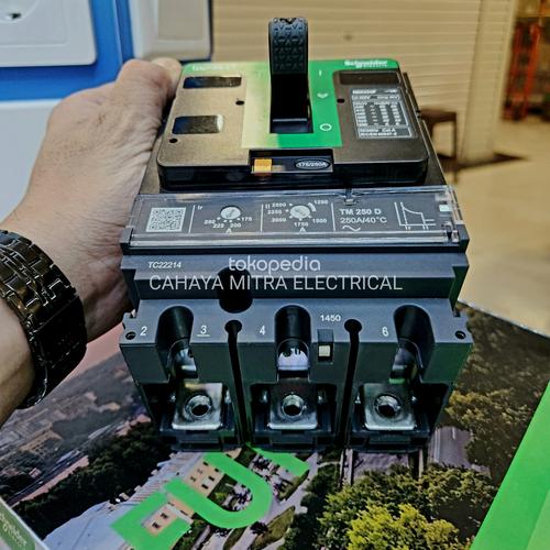 Jual MCCB SCHNEIDER NSX250F 3P 250A - 200A (36KA) NSX 250F NEW ...