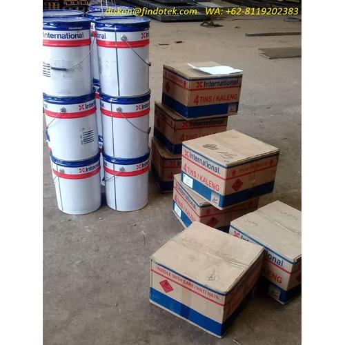 Jual Interlac 665 flame red RAL3000 / RAL 3000 alkyd top coat 5L gloss ...