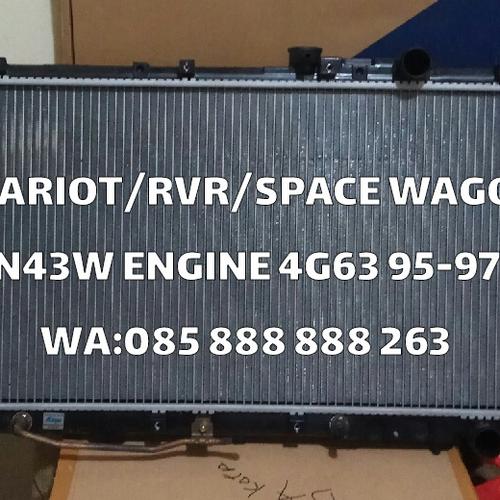 Jual Radiator Mitsubishi Chariot RVR SPACE WAGON MATIC N43W 4G63 1995 ...