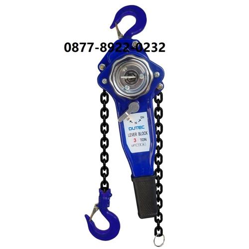 Jual Lever Block / Level Block 1 Ton x 6 Meter DUTEC - Jakarta Utara ...