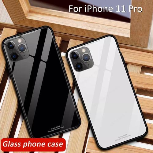 Jual iPhone 13 Mini Tempered Glass Case Casing Glossy Anti Scratch Hard ...