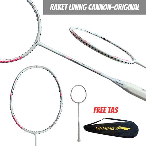 Promo Raket Badminton Lining AXFORCE / AX FORCE CANNON 4U Dan 5U ...