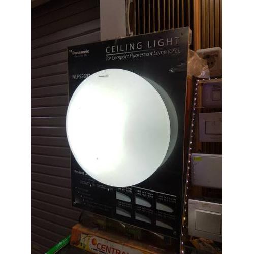 Jual Panasonic Ceiling Light Compact Fluorescent Lamp 22watt NLP52605 ...