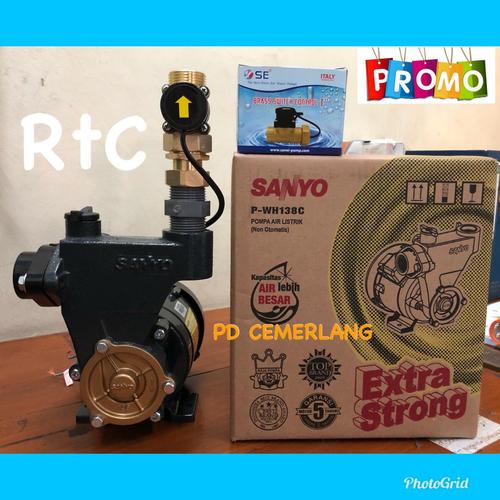Jual Pompa booster pompa dorong sanyo otomatis booster pendorong sanyo ...