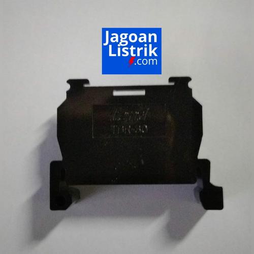 Jual End Plate untuk Terminal Block TBR10 Tends Hitam End plate TBR 10 ...