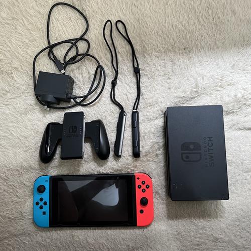 Jual BUNDLE Nintendo Switch V2 Neon OFW Second Bekas Fullset MULUS 99,9 ...