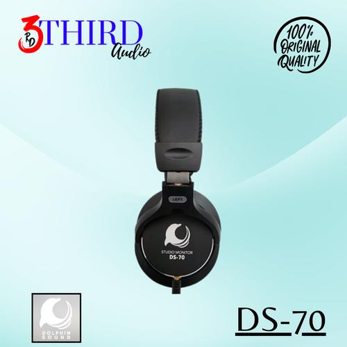Jual Dolphin Sound DS70 DS-70 Dynamic Closed Headphone Studio Monitor ...