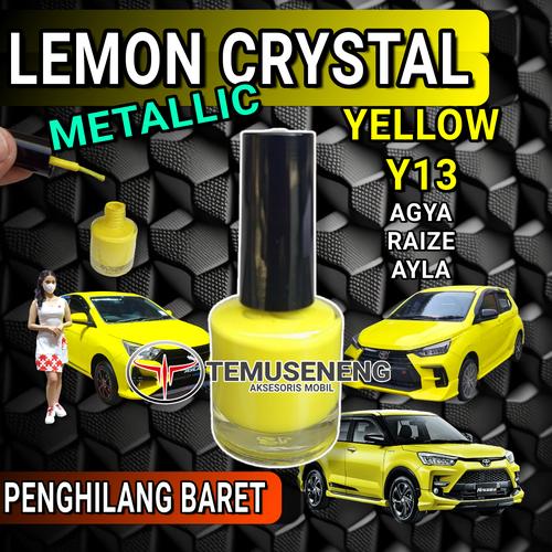Jual Cat Oles Kuning Y13 Lemon Yellow Metalik Pengilang Baret Mobil ...