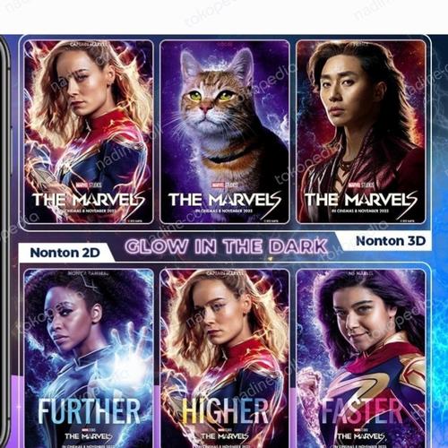 Jual Collectible Cinepolis The Marvels Set - Kota Bekasi - Nadine-coll ...
